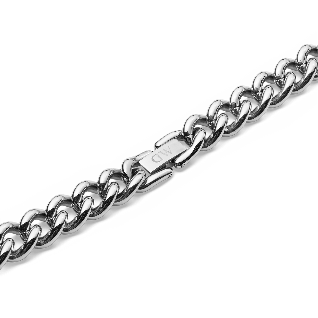Chunky Chain Necklace Silver | DW