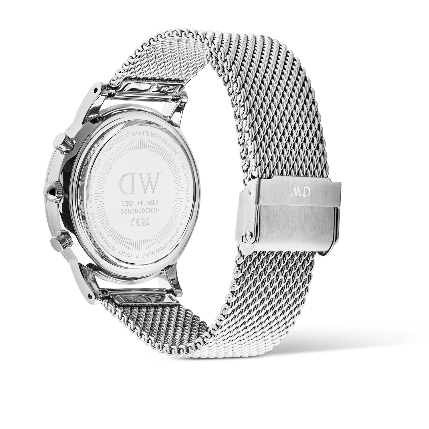 Iconic Chronograph Mesh Silver